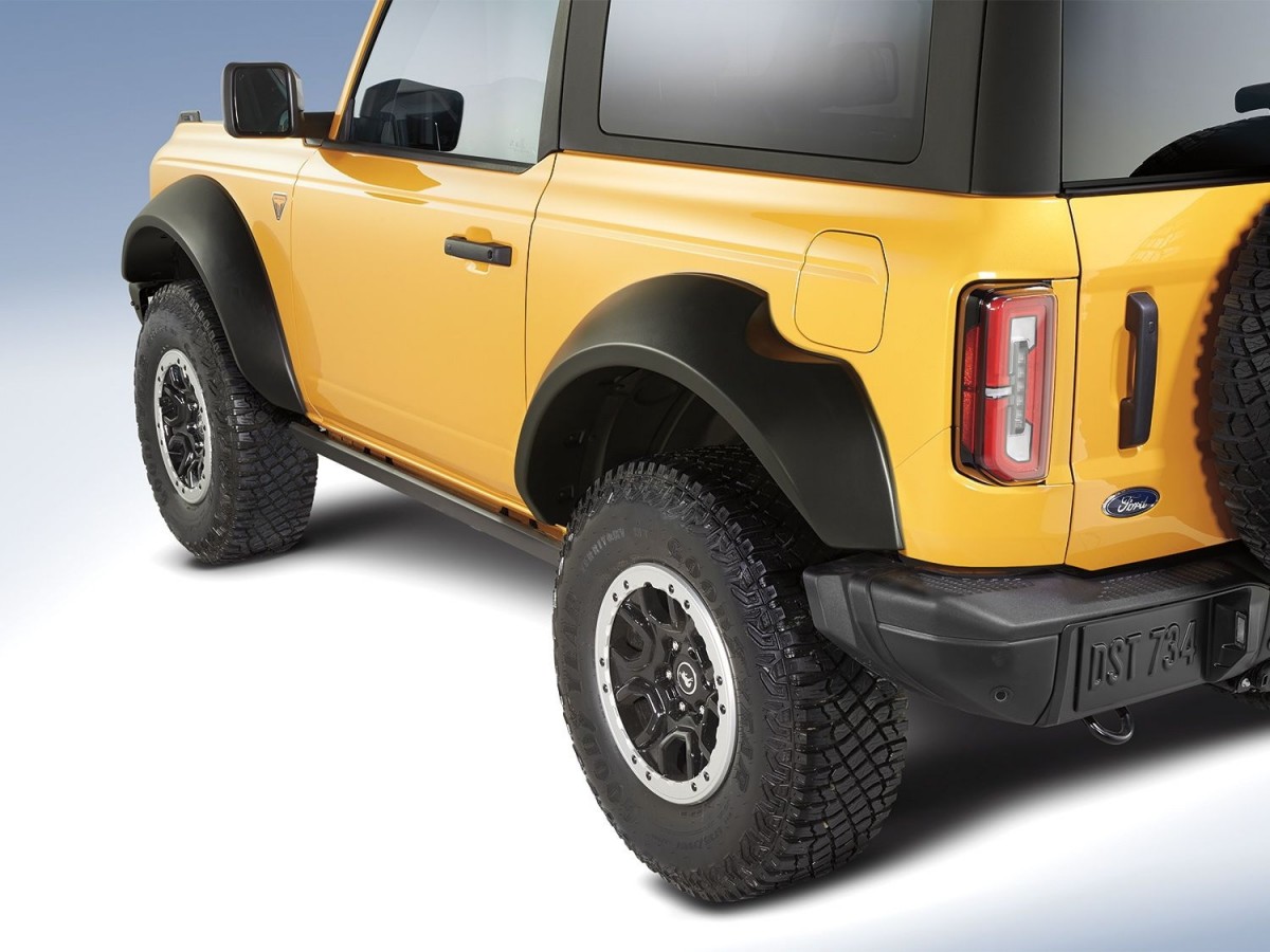 Ford Fender Flares 2 Door Extend Style Non-Paintable - VMB3Z-16268-C ...