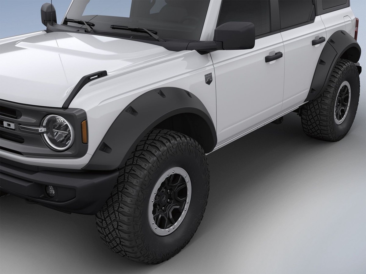 Ford Fender Flares 4 Door Bushwacker Black Textured - VMB3Z-16268-F ...