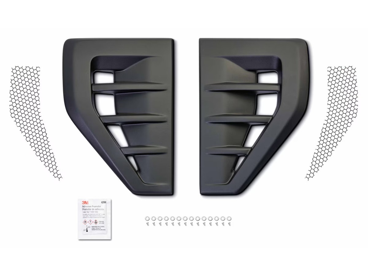 Ford Satin Black Fender Vents Kit Of Two For Left And Right By Air ...
