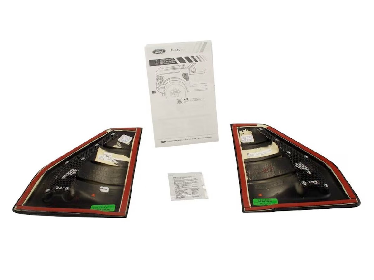 Ford Satin Black Fender Vents Kit Of Two For Left And Right By Air ...