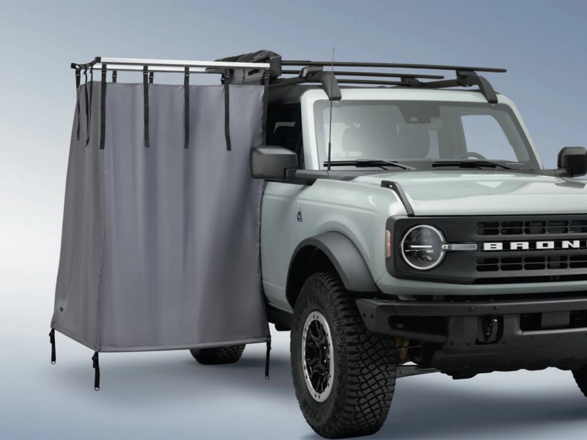 Ford Roof Rack Mounted Camping Shower Enclosure Changing Room - VNB3Z ...