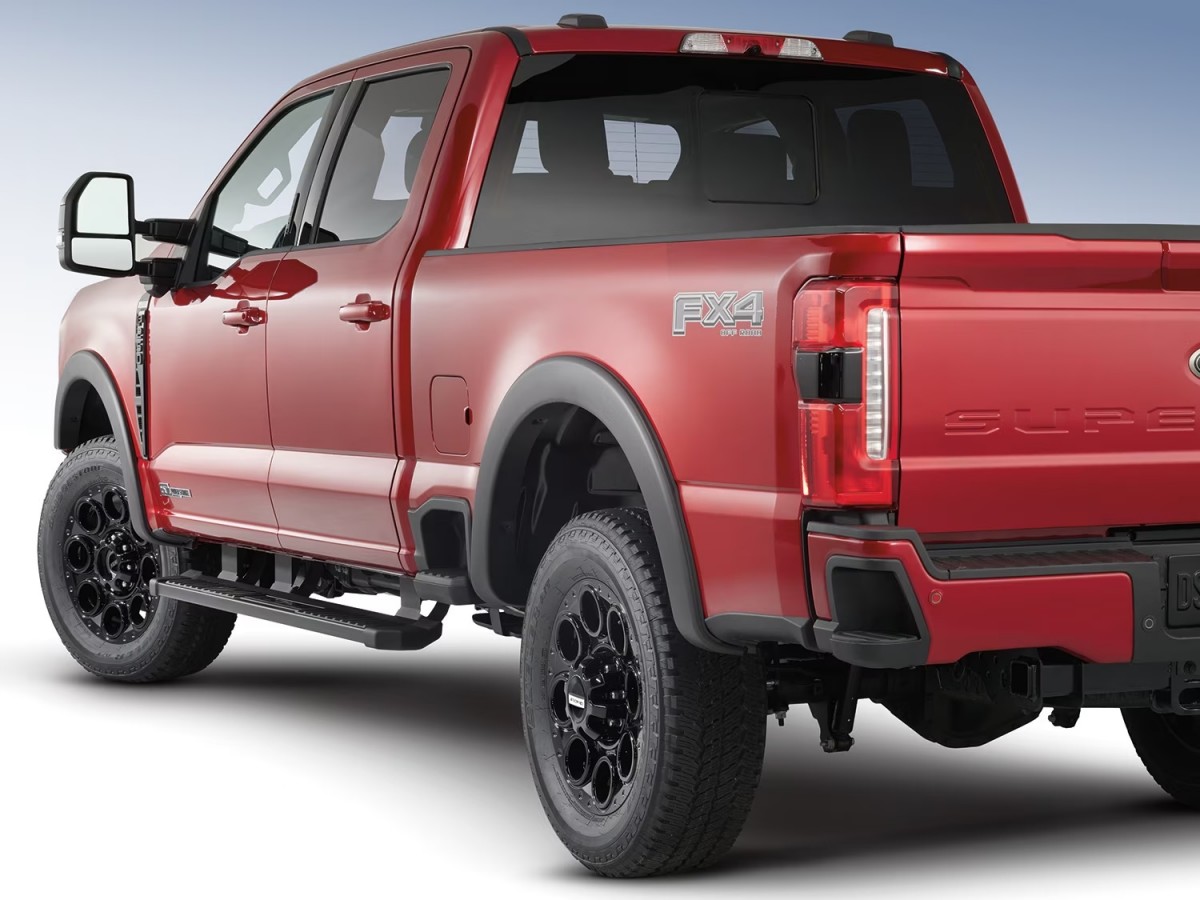 Ford Original Equipment OE Style Black Fender Flares Kit Of Four By ...