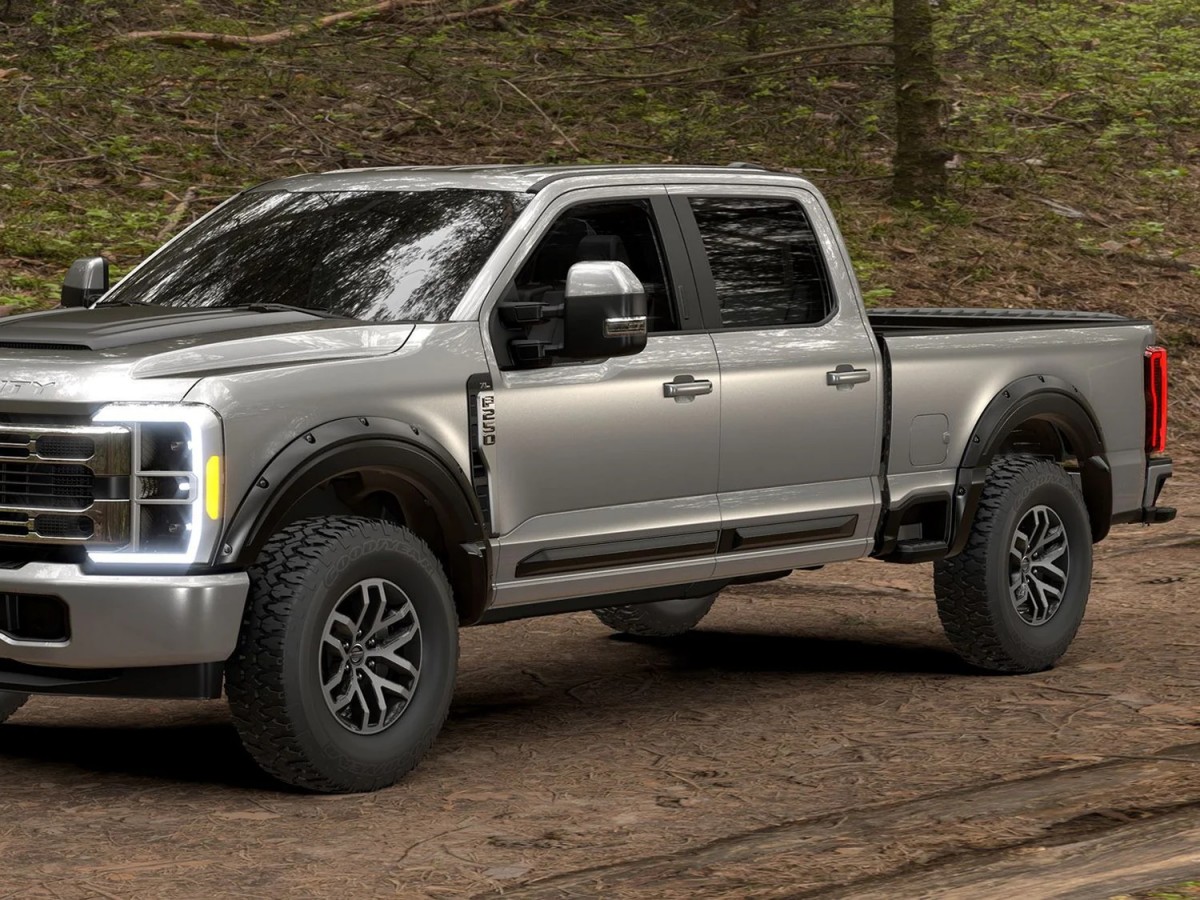 Ford Fender Flare Kit Superbolt Four Piece Set By AirDesign For 8 Foot ...