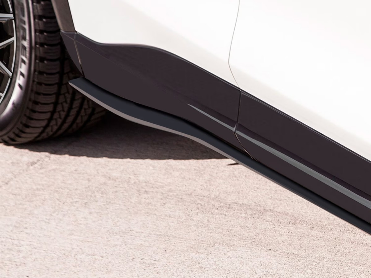Ford Satin Black Rocker Panel Lower Door Moldings For Left And Right ...