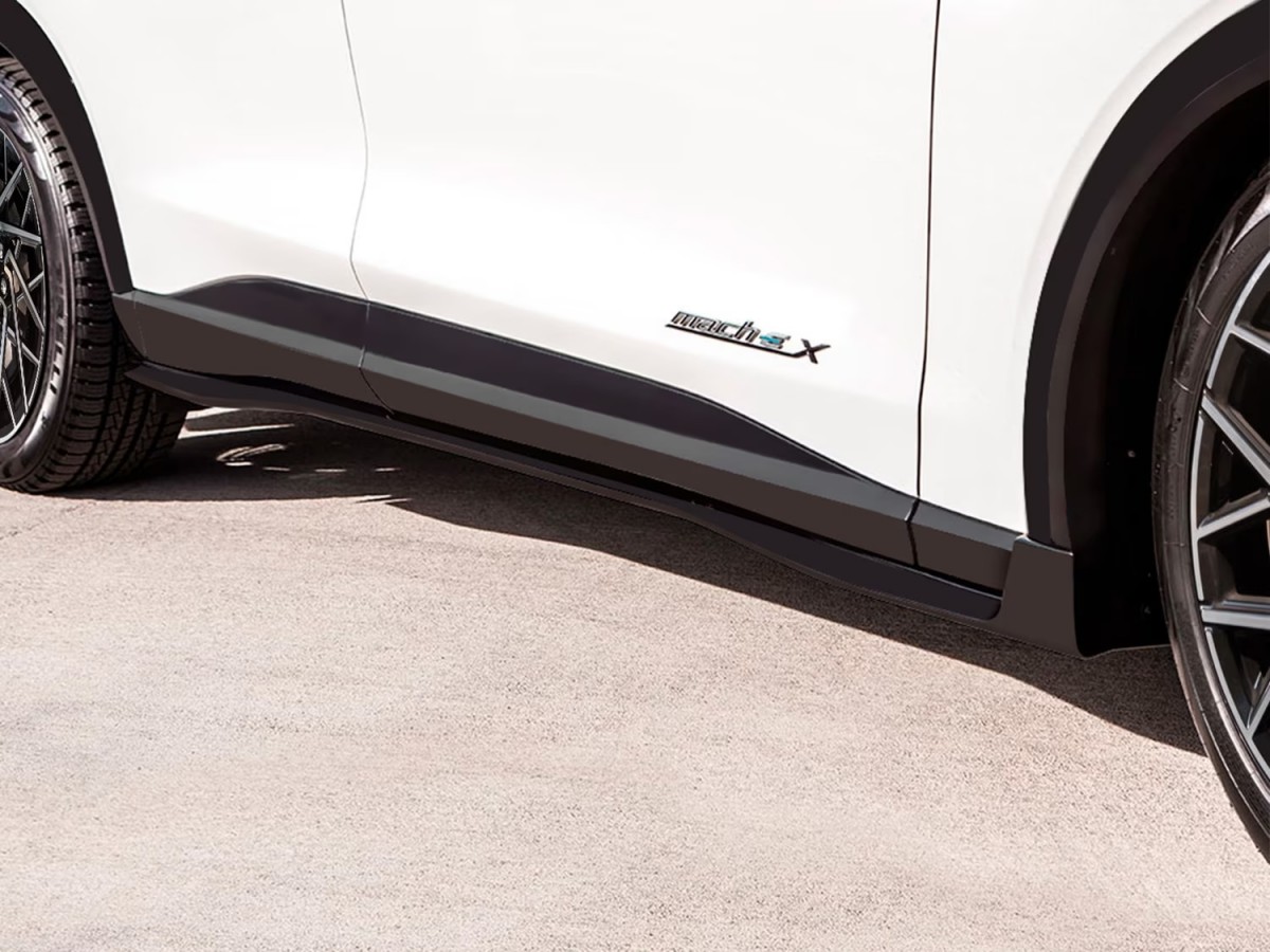 Ford Satin Black Rocker Panel Lower Door Moldings For Left And Right ...