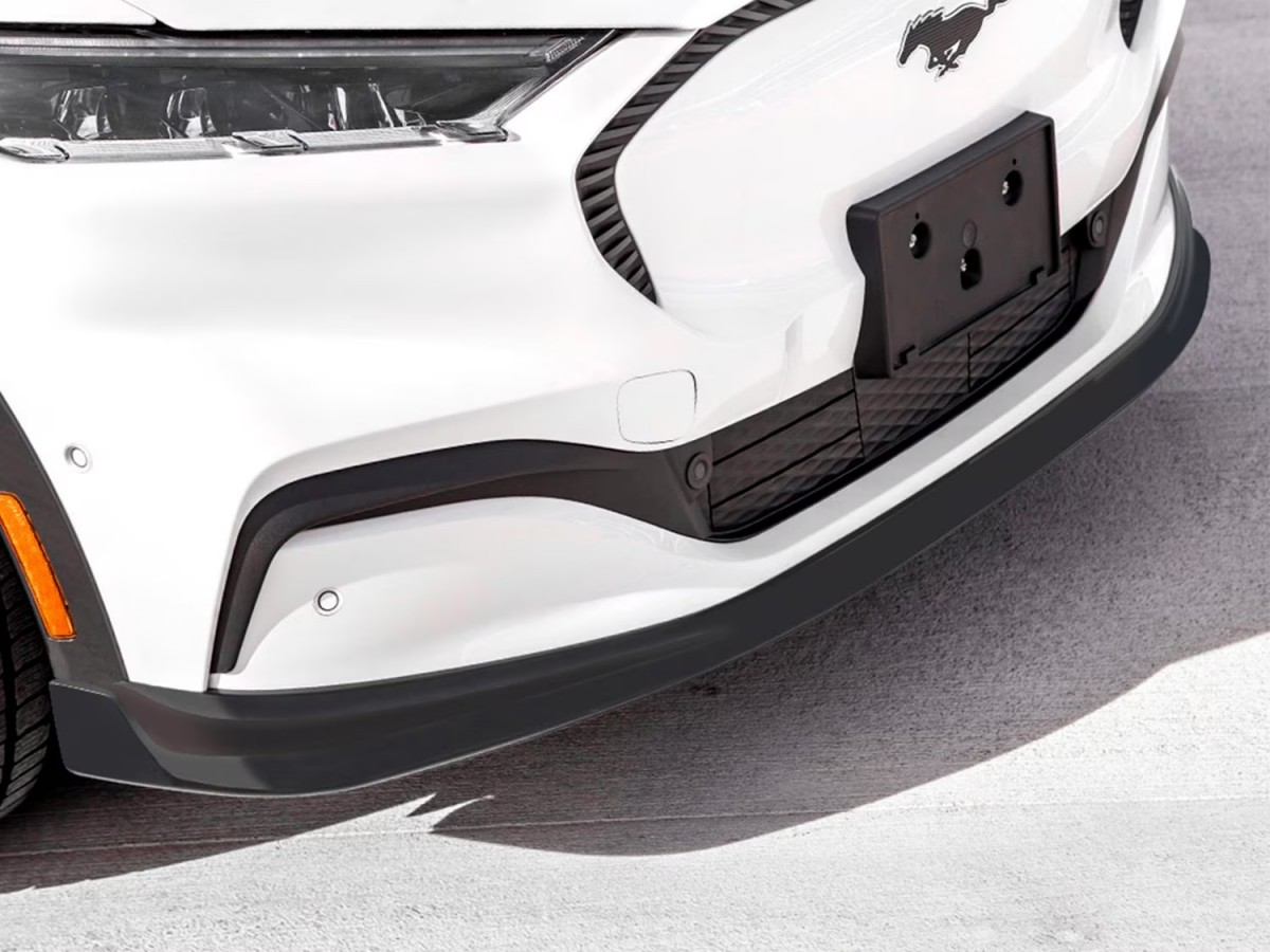Ford Satin Black Front Splitter By AirDesign For SEL / Titanium Models ...