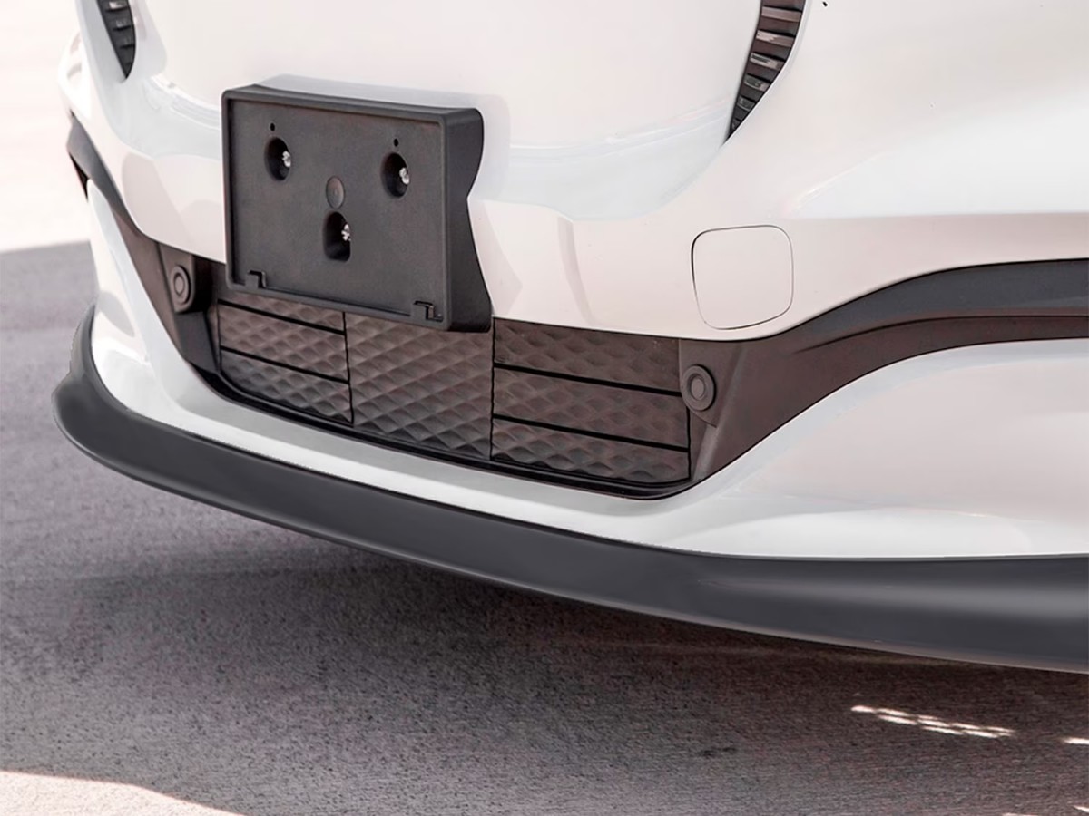 Ford Satin Black Front Splitter By AirDesign For SEL / Titanium Models ...