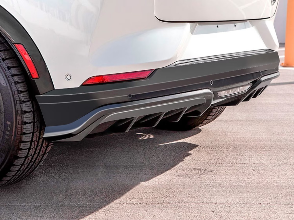 Genuine Ford Rear Bumper Diffusers Kit Of Two In Satin Black For SEL ...