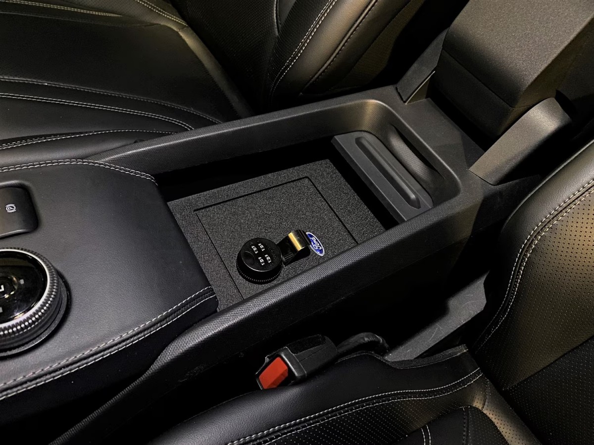 Ford Center Console Vehicle Safe With 4 Digit Combination Lock By ...