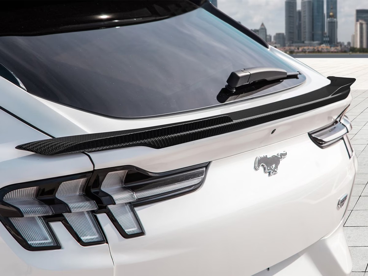 Ford Gloss Carbon Fiber Rear Deck Lid Spoiler By AirDesign For GT / SEL ...