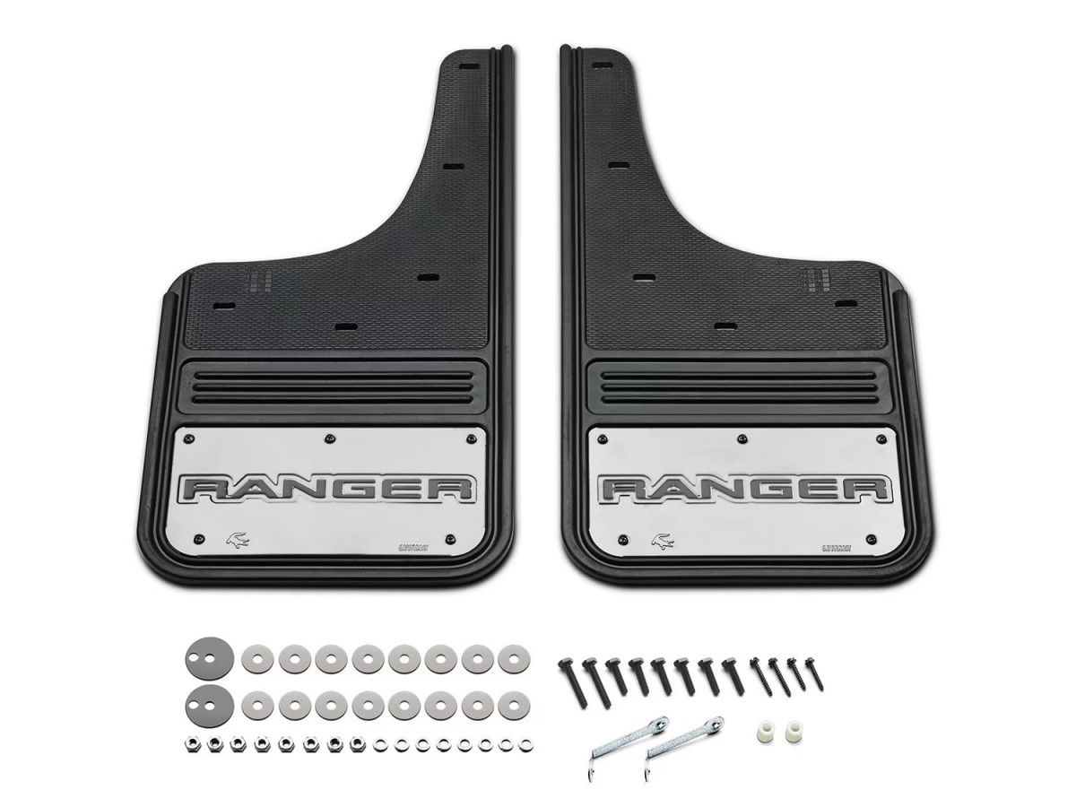 Genuine Ford Rear Splash Guards By Gatorback Truck Hardware With Ranger ...