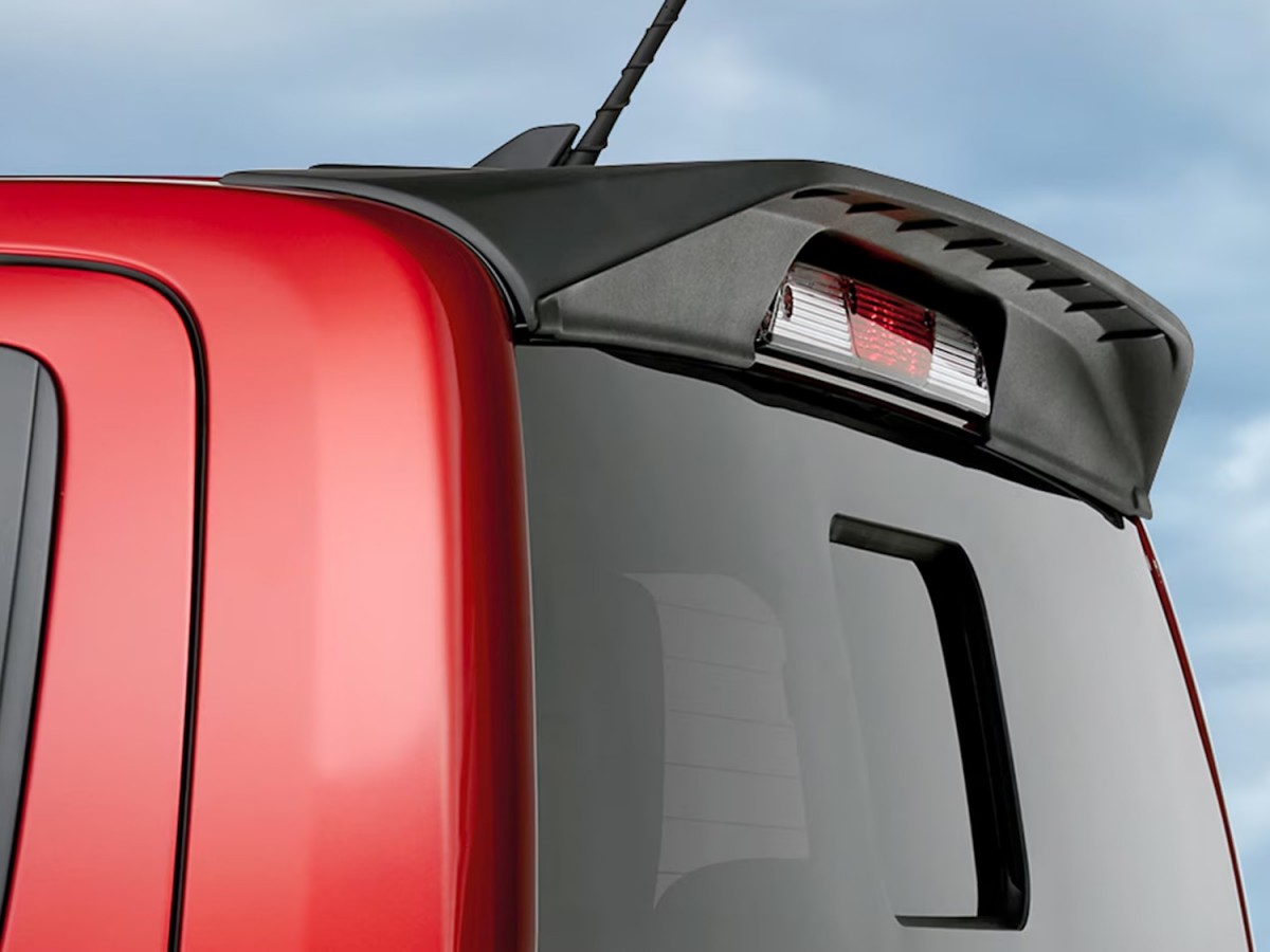 Ford Satin Black Rear Cab Spoiler - VR1WZ-26500A26-B | Levittown Ford