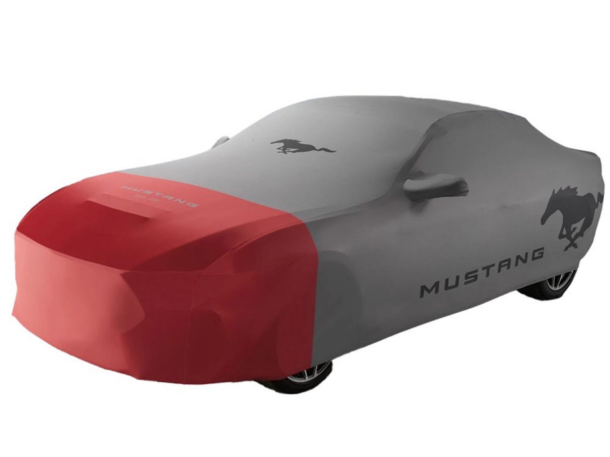 Genuine Ford Indoor Car Cover For Low Wing & No Wing GT Coupe Gray With ...