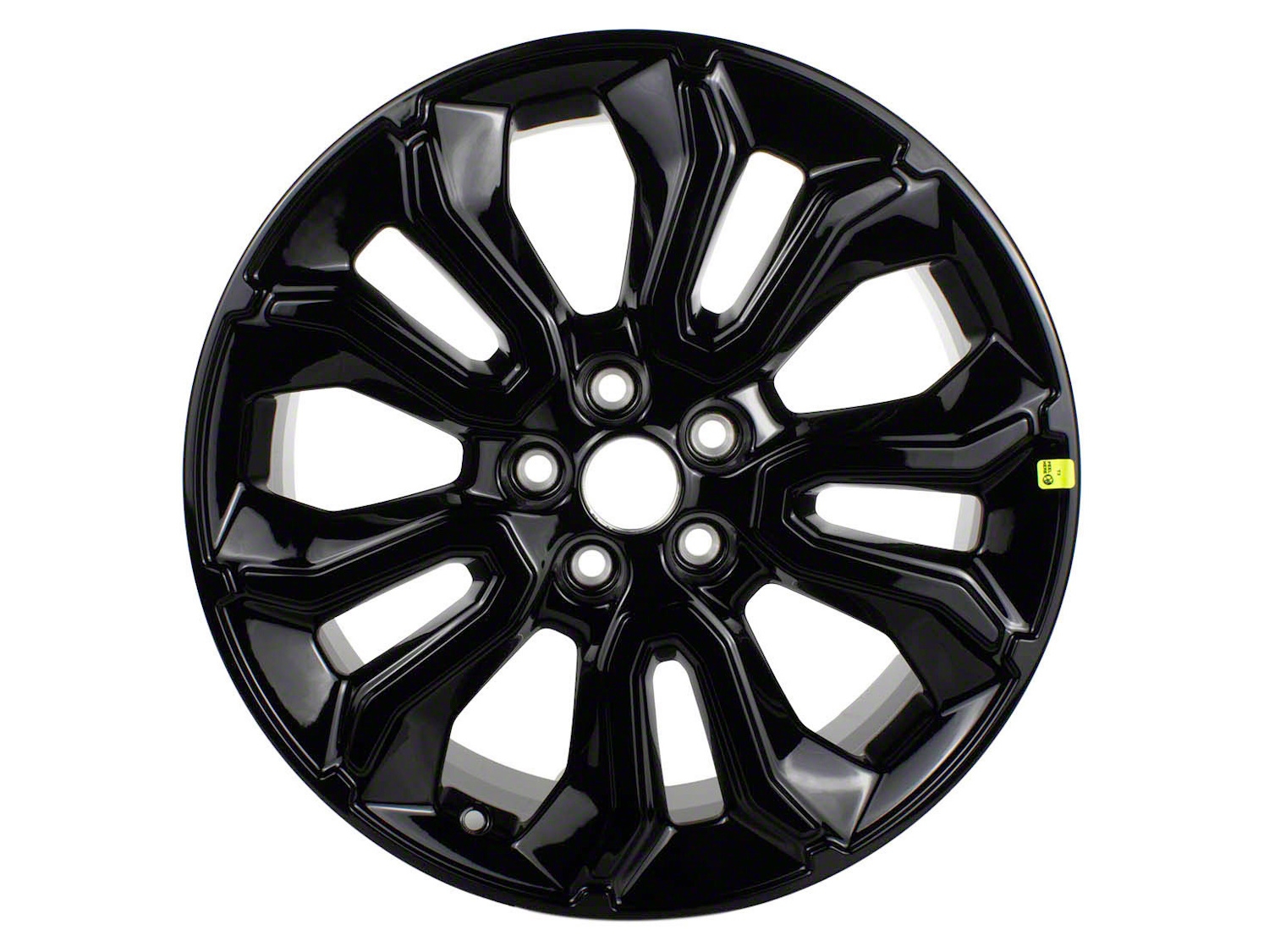 Ford Performance Gloss Black 18x7 Inch Wheel Kit Of Four With TPMS ...