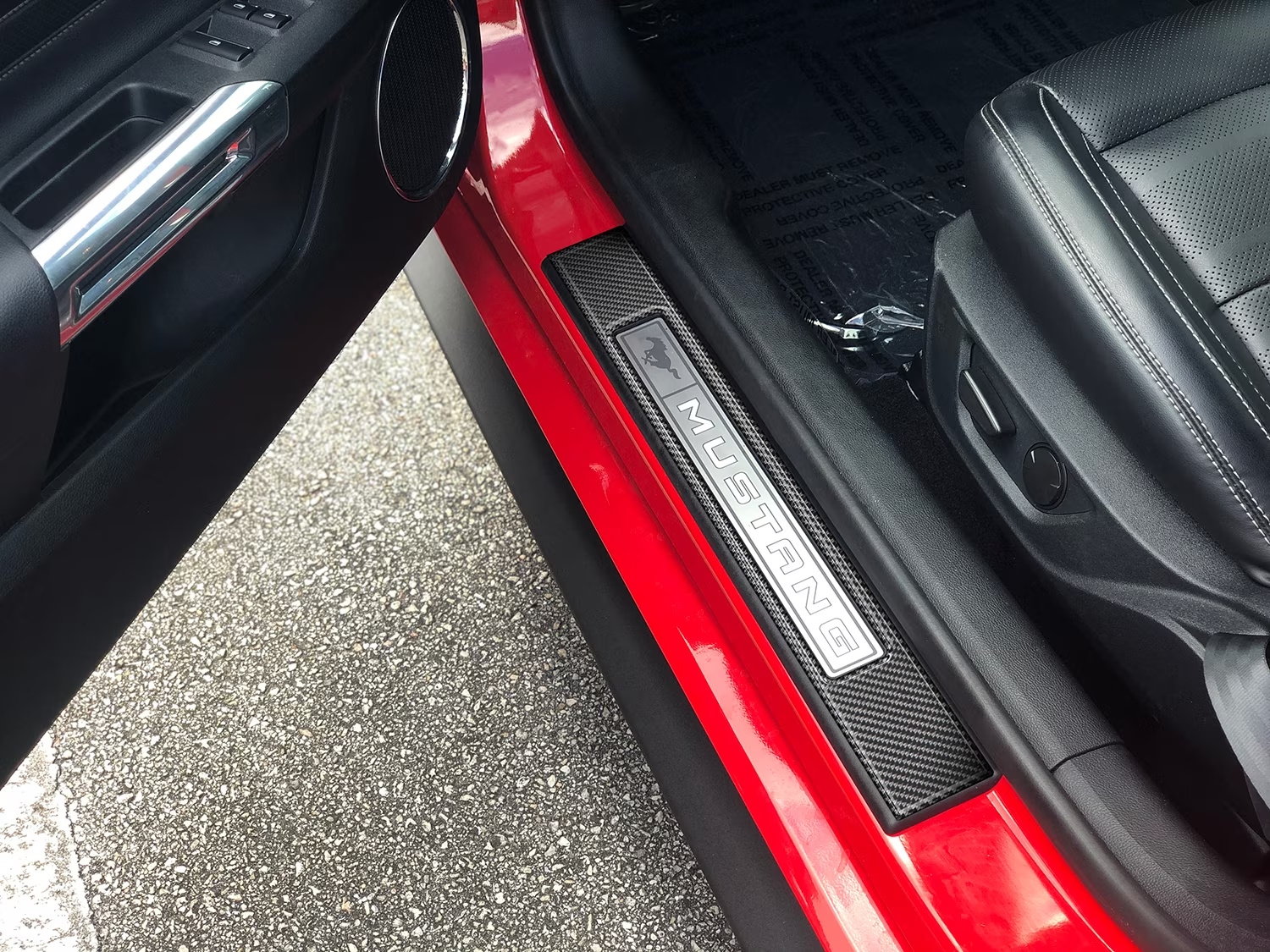 Genuine Ford Door Sill Guards Carbon Fiber Appearance Kit Of Two ...
