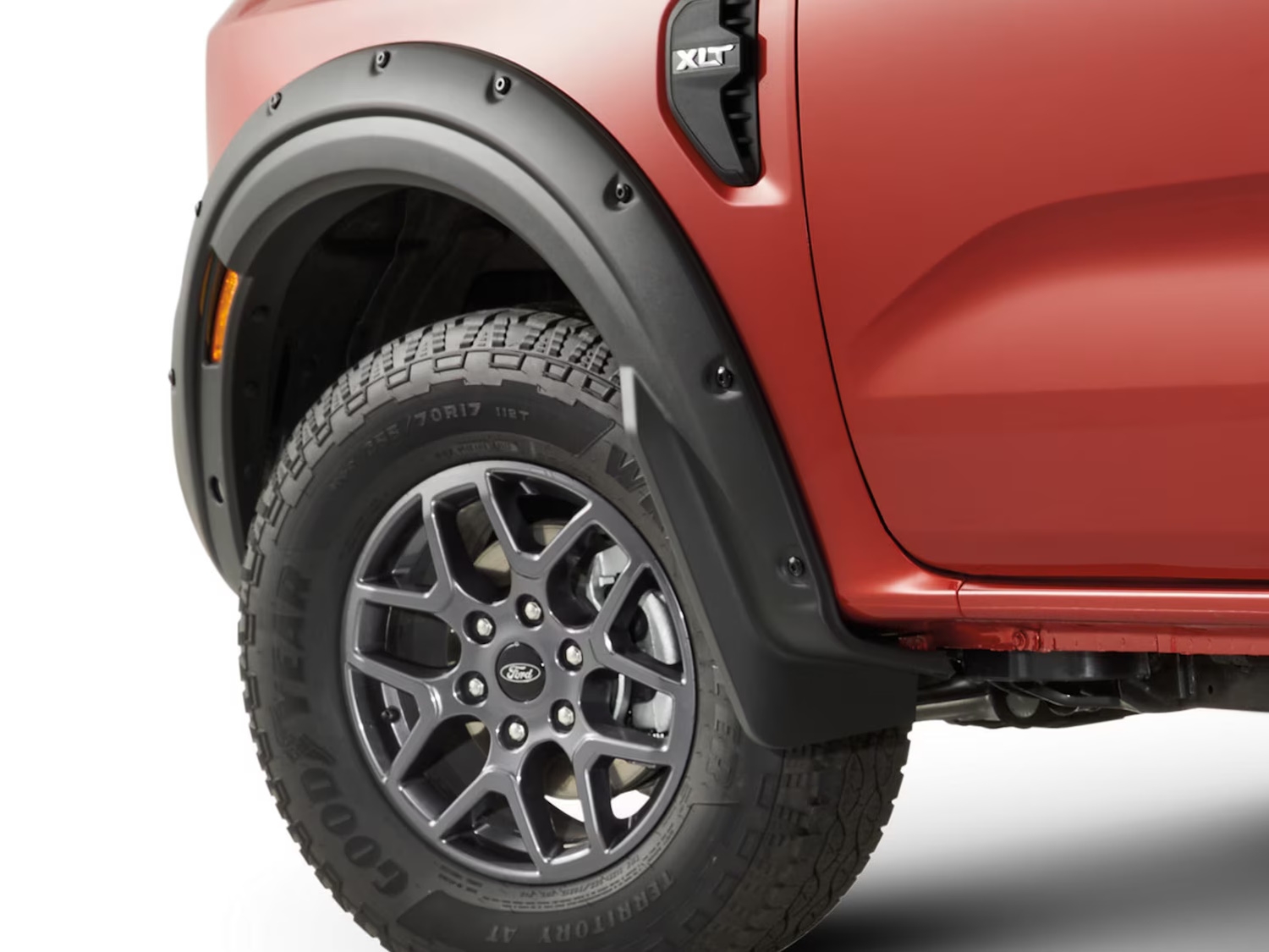 Genuine Ford AirDesign Satin Black Fender Flares Kit Of Four Bolt On ...